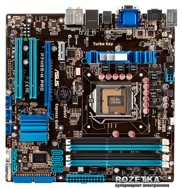 Материнская плата Asus P7H55-M PRO (s1156, H55, PCI-Ex16) – фото ...