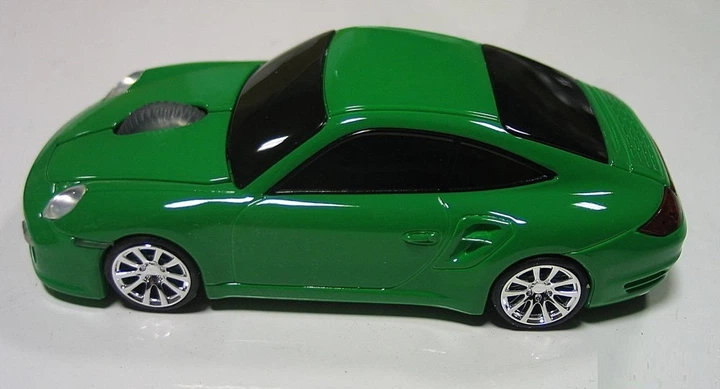 Мишка бездротова комп'ютерна Porsche зелена L0140 – фото, відгуки ...