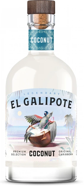Лікер El Galipote Coconut 0.7 л 17% (4770053241601) – фото, відгуки ...