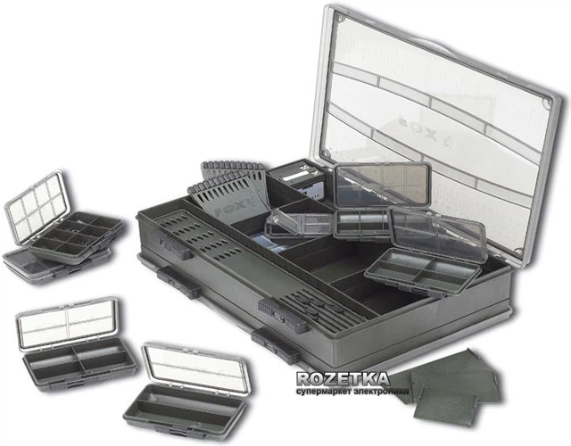 Карповая коробка Fox F-Box Deluxe Large Double (CBX001) – фото, отзывы ...