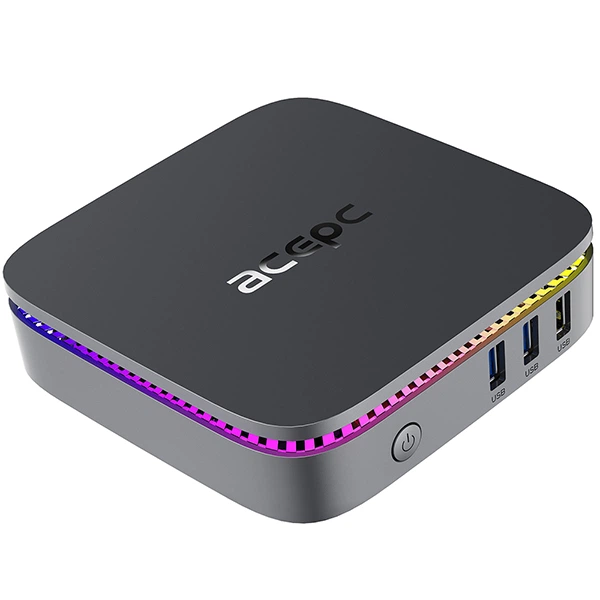 Міні-ПК Acepc PicoBox Pro AK1 / Intel N95 / RAM 16GB / SSD 512GB / 2 x ...