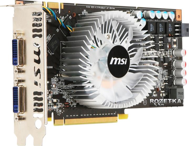 Видеокарта MSI PCI-Ex GeForce GTS 250 512 MB GDDR3 (256bit) (738/2200 ...