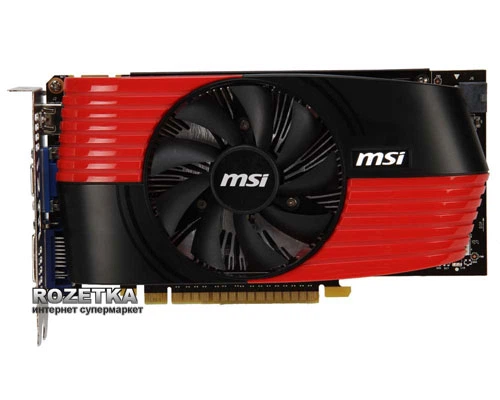 Видеокарта MSI PCI-Ex GeForce GTS450 512MB GDDR5 (128bit) (850/3608) (Dual-link DVI, VGA, HDMI ...