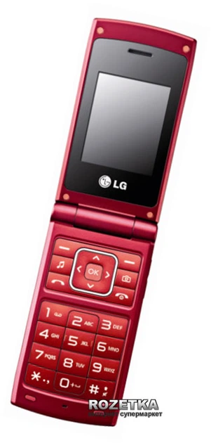 Мобильный телефон LG A130 Red – фото, отзывы, характеристики в интернет ...
