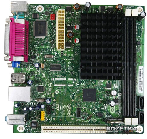 Материнська плата Intel BLKD410PTL (Atom D410, NM10 Express, PCI) OEM ...