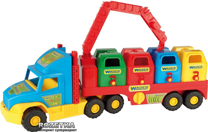 Мусоровоз Wader Super Truck 36530 фото отзывы характеристики в