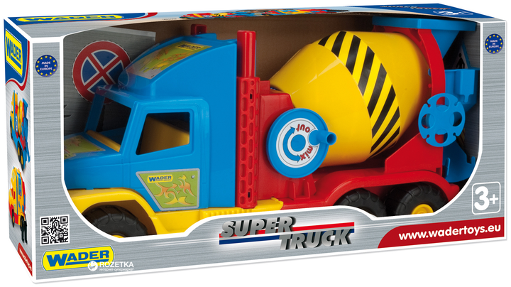 Бетономешалка маленькая Wader Super Truck (36590) – низкие цены, кредит ...