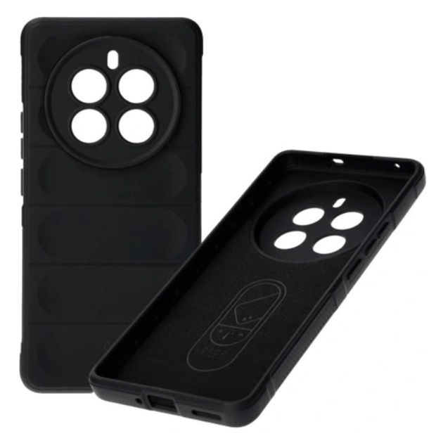 Чехол-накладка Ricco Phantom Shield для Realme 12 Pro / 12 Pro Plus с защитой при падении black ...