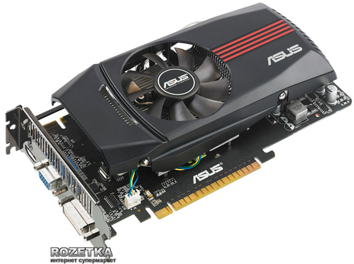 Видеокарта Asus PCI-Ex GeForce GTX 550 Ti 1024MB GDDR5 (192bit) (910/ ...