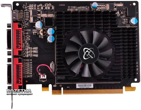 Відеокарта XFX PCI-E Radeon HD 6670 1GB GDDR5 (128bit) (800/4000) (2 x ...