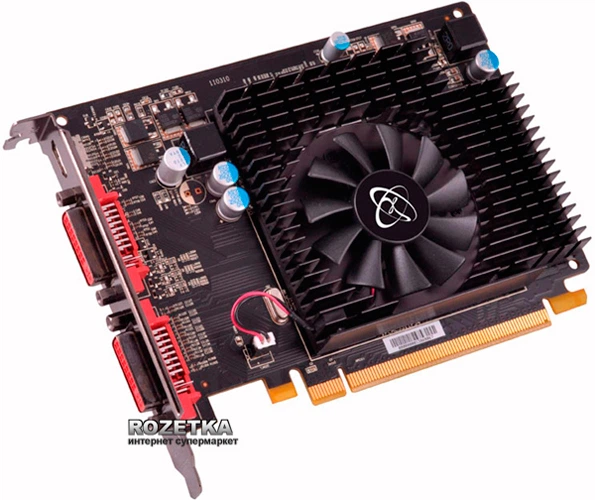 Відеокарта XFX PCI-E Radeon HD 6670 1GB GDDR5 (128bit) (800/4000) (2 x ...