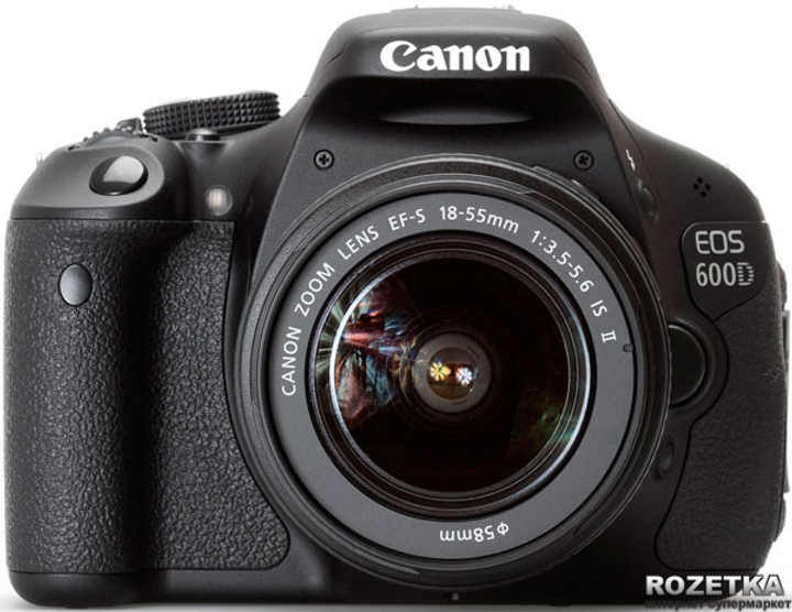 Фотоаппарат Canon EOS 600D 18-55 IS II Kit (5170B078) купить на ROZETKA ...