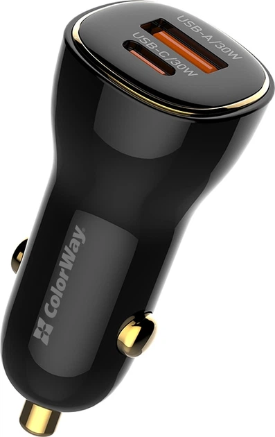 Автомобільний зарядний пристрій ColorWay Power Delivery Port PPS USB ...
