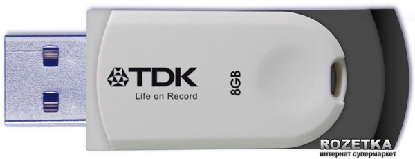 Флеш память USB TDK TF250 8GB Black (75000032120) – фото, отзывы, характеристики в интернет ...