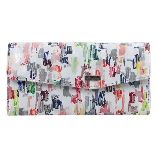 Кошелек женский кожа Desisan 113-747 светлые мазки от продавца ...
