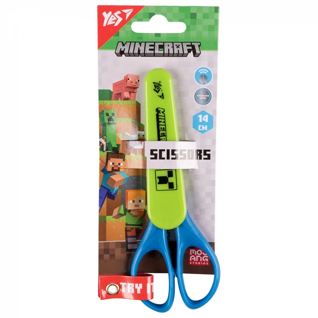 Ножницы Yes Minecraft 14 см в футляре (480431) – фото, отзывы ...