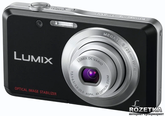 Фотоаппарат Panasonic Lumix DMC-FS28 Black (DMC-FS28EE-K) купить на ...
