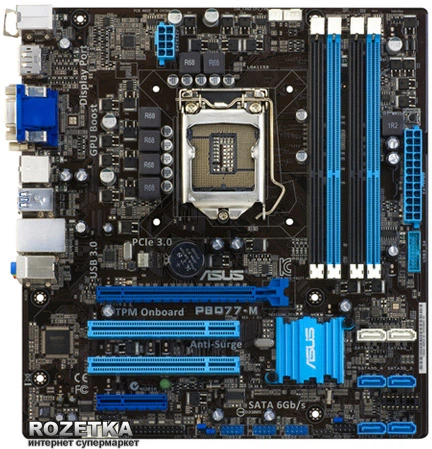 Материнская плата Asus P8Q77-M (s1155, Intel Q77, PCI-Ex16) – фото ...