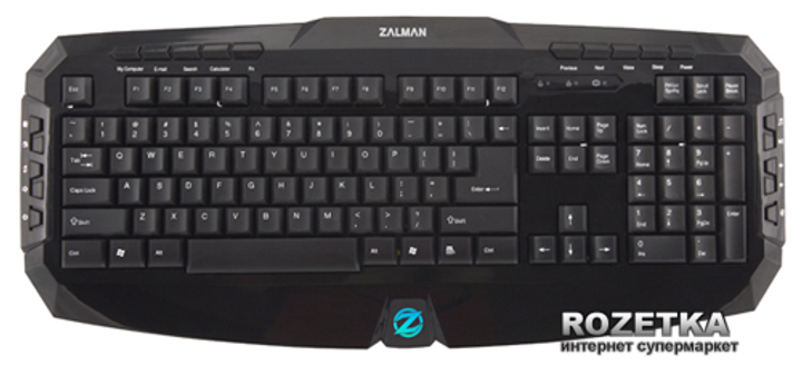 Клавиатура проводная Zalman ZM-K300M USB Black – фото, отзывы ...