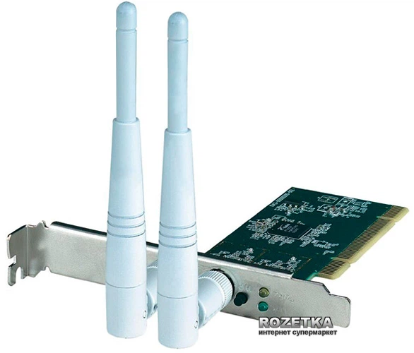 Wi-Fi адаптер Intellinet Wireless 300N PCI Card (525176) – фото, отзывы ...