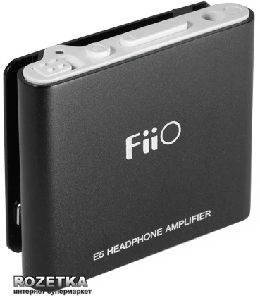 FiiO E5 Black (5510018) – фото, отзывы, характеристики в интернет-магазине ROZETKA | Купить в ...