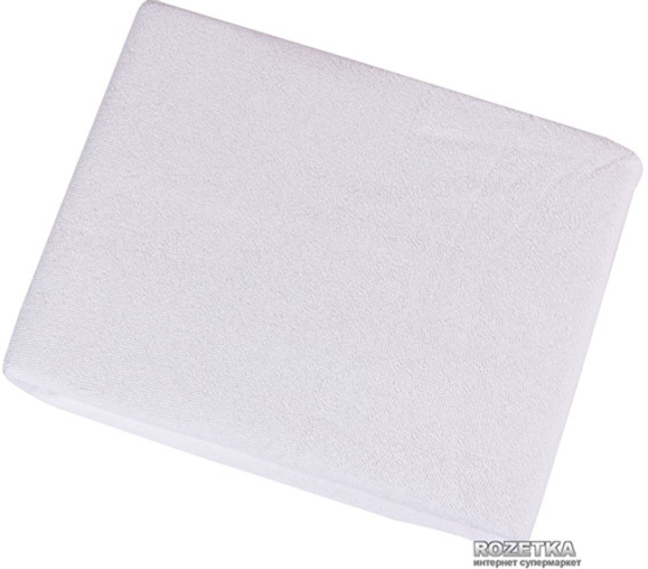 Махровая простынь на резинке Ваш Текстиль 180х200+25 Белая – купить ...