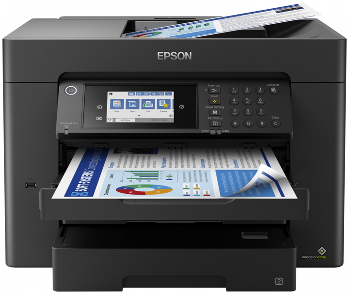 МФУ Epson WorkForce WF-7840DTWF Black (8715946668390) – фото, отзывы ...