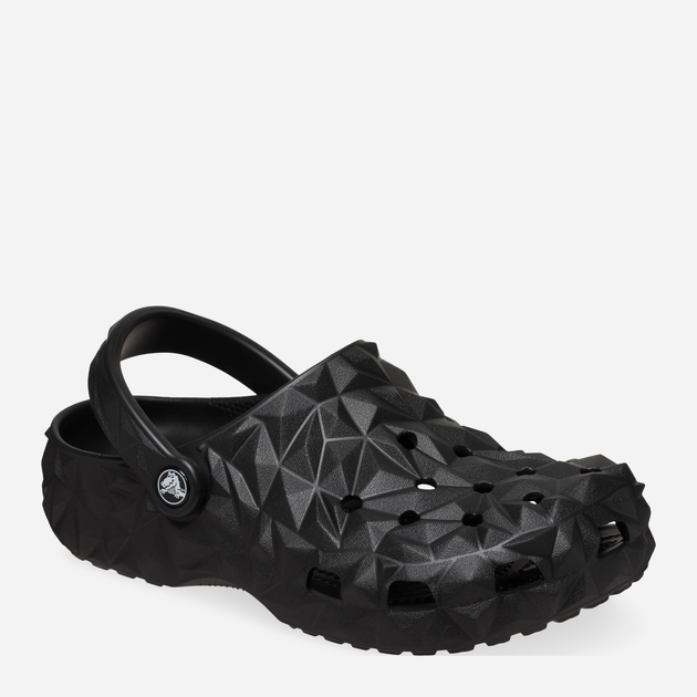 Женские кроксы Crocs Classic Geometric Clog 209563-001 37-38 Черные ...