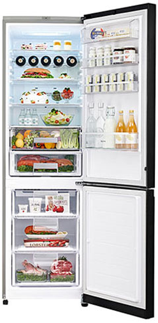 Двухкамерный холодильник LG GA-B489TGMR – фото, отзывы, характеристики ...
