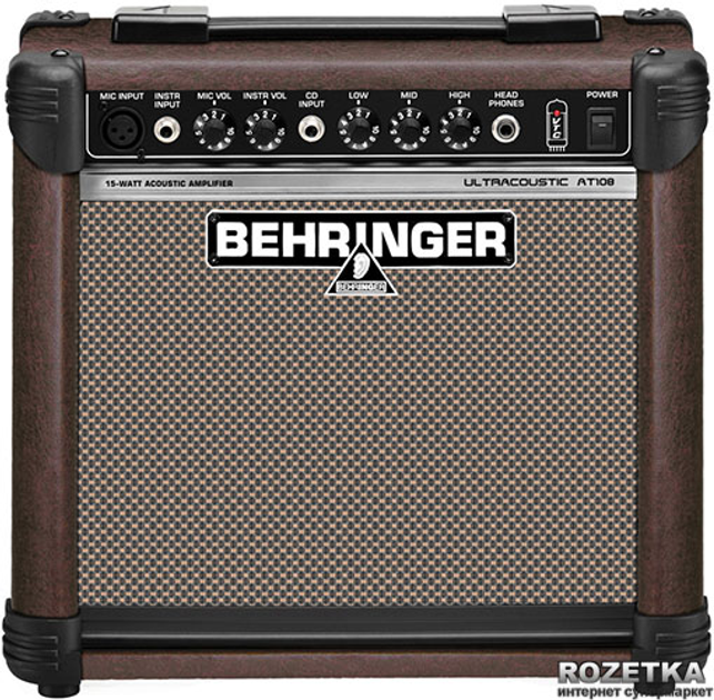 Комбоусилитель Behringer Ultracoustic AT108 – фото, отзывы ...