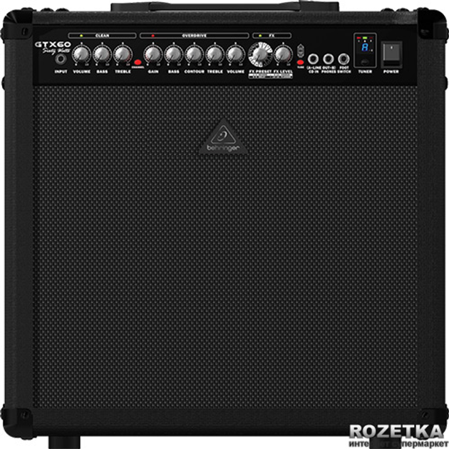 Комбоусилитель Behringer Guitar Amplifier GTX60 – фото, отзывы ...