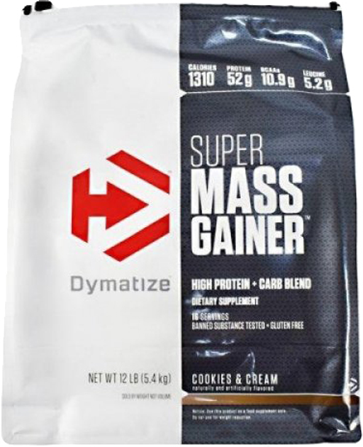 Гейнер Dymatize Nutrition Super Mass Gainer 5.4 кг Vanilla ...