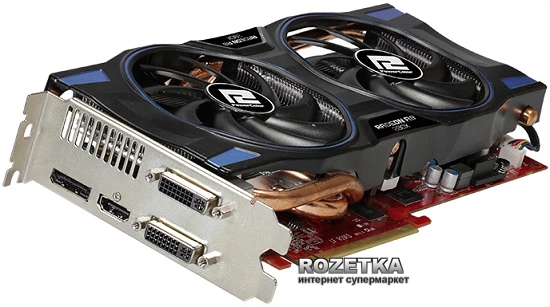Видеокарта PowerColor PCI-Ex Radeon R9 280X 3072MB GDDR5 (384bit) (850/ ...