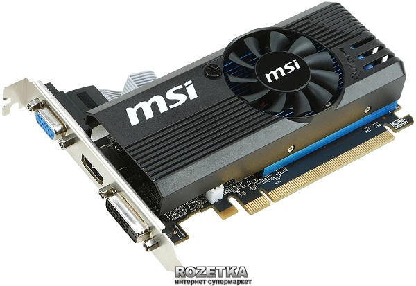 Видеокарта MSI PCI-Ex Radeon R7 240 2048MB GDDR3 (128bit) (730/1800 ...