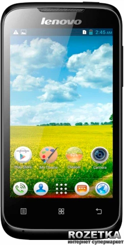 Мобильный телефон Lenovo A369i 3G Black – фото, отзывы, характеристики ...