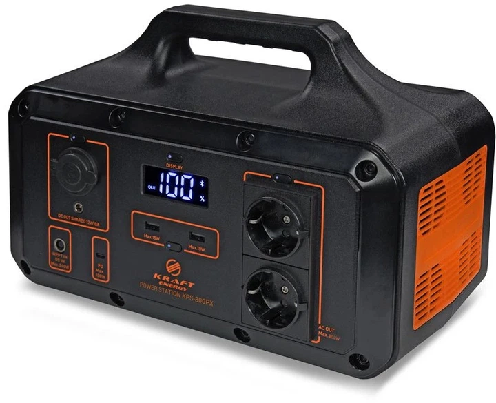 Зарядна станція Kraft KPS-800PX / 800 Вт / 510 Вт⋅год / Li-ion (42-00059) – фото, відгуки ...