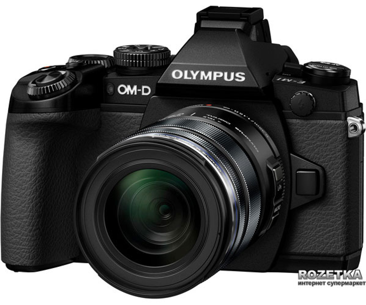 Фотоаппарат Olympus OM-D E-M1 12-50mm Kit Black (V207015BE000 ...