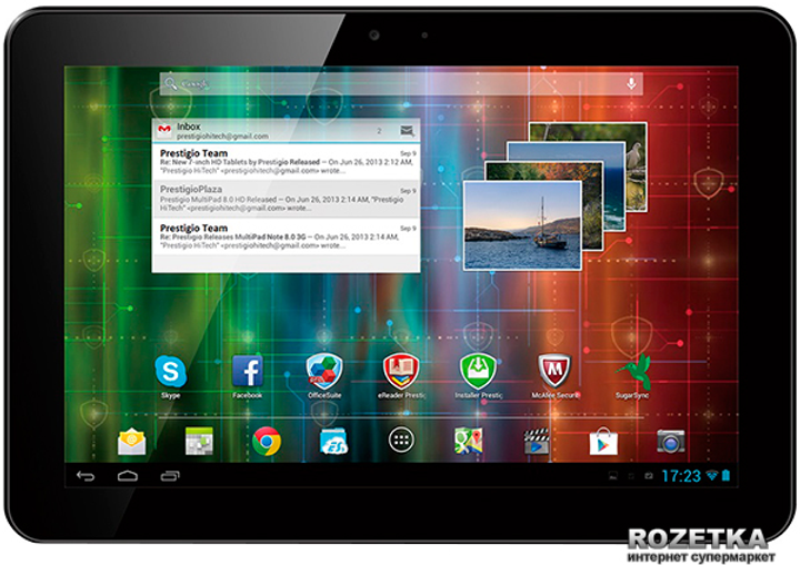 Планшет Prestigio MultiPad 10.1 Ultimate 3G (PMP7100D3G_QUAD) – фото ...