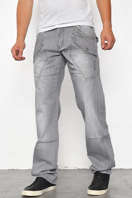 Джинсы мужские серого цвета EXELEN размер 44 (185107) от продавца: Best ...