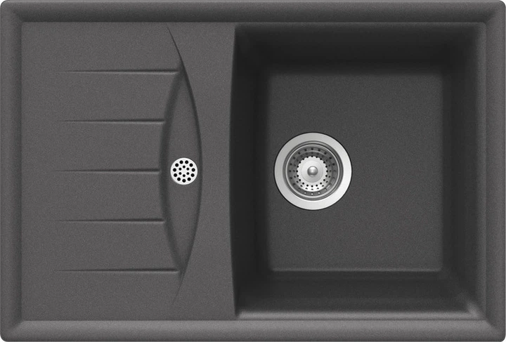 Кухонная мойка гранит SCHOCK GENIUS D100 S Inox-12 (18034512) – фото ...