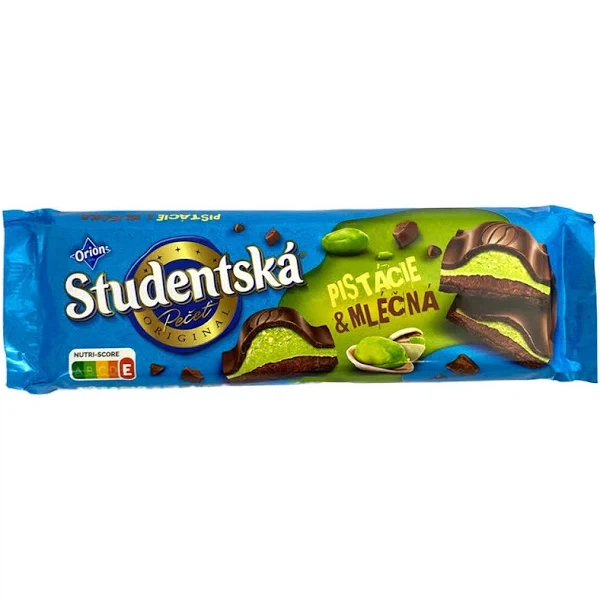 Шоколад молочный с фисташкой Студенческая Studentska pistacie 240g ...