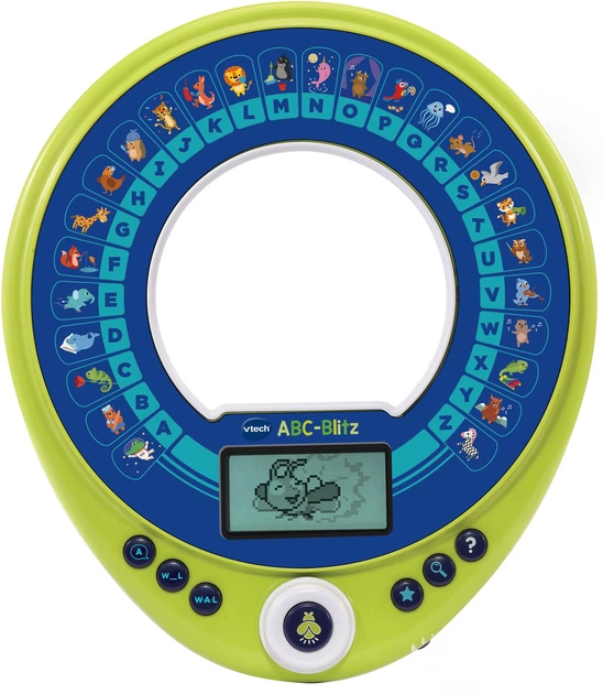 Колесо Vtech Ready Set School ABC с мигающими зелёным/синим цветом буквами (3417766163042 ...