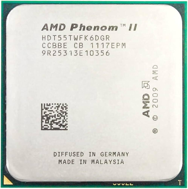 Процесор AMD Phenom II X6 (six core) 1055T 2.8-3.3 GHz 95W Б/В – фото ...