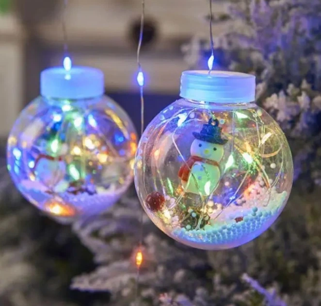 Гирлянда Xmas M-1 Copper curtain ball lamp 7257 Елка, разноцветная ...