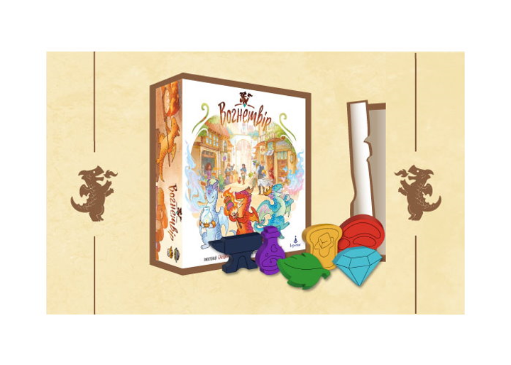Настольная игра Ігромаг Мастера Пламени + делюкс-токены (укр.) (6524+1 ...