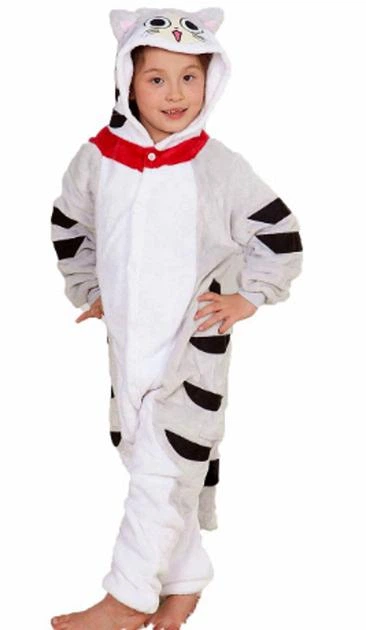 Кигуруми Котик Чи 125-135 см серый – Брендовая одежда | ROZETKA