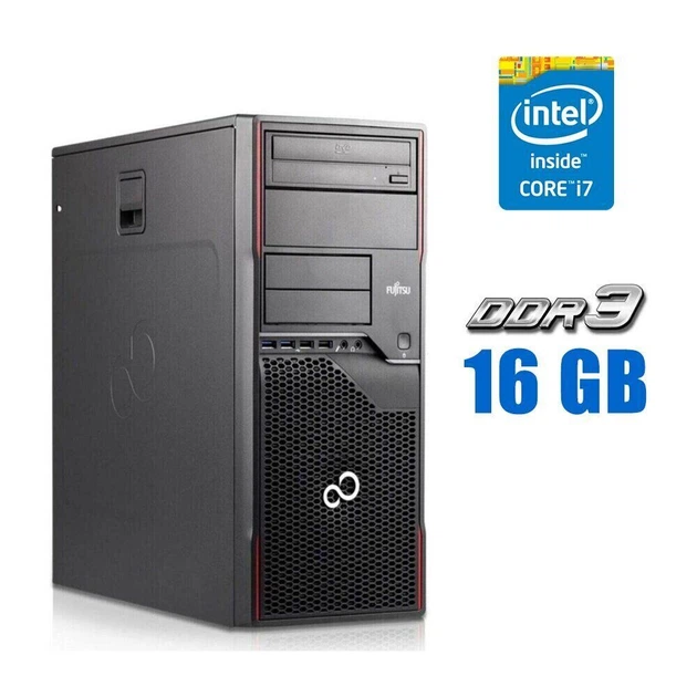 ПК Fujitsu Celsius W420 Tower / Intel Core i7-3770 (4 (8) ядра по 3.4 ...