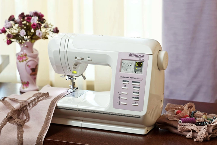 Швейная машина MINERVA MC 100E – фото, отзывы, характеристики в интернет-магазине ROZETKA ...