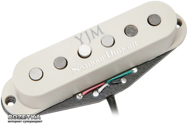 Звукосниматель Seymour Duncan YJM Fury STK-S10b Bridge (208013) Olympic White – фото, отзывы ...