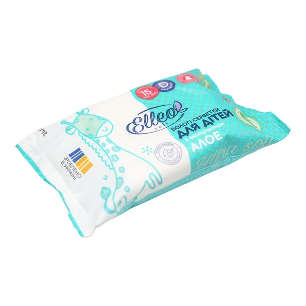ROZETKA | Влажные салфетки Elleo для детей 15 шт от продавца: Glowers ...